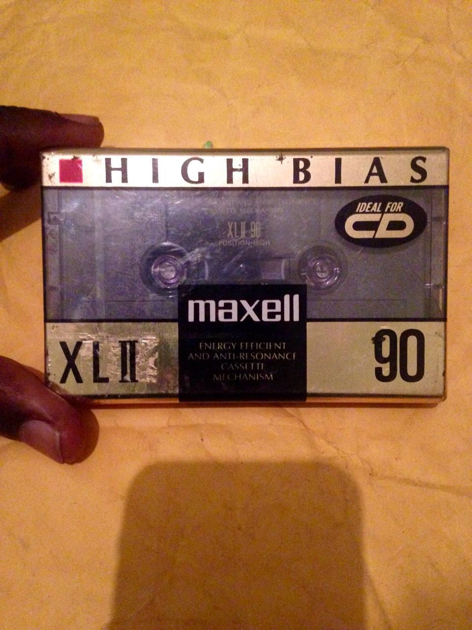 Maxell XL-II 90 High Bias Cassette Tape | OSUACCRA.COM